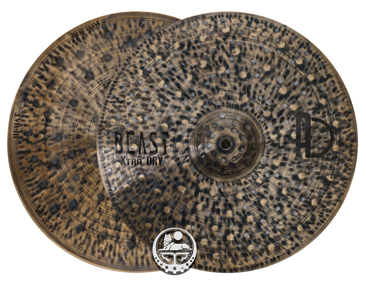 Agean Cymbals 16" Beast Xtra Dry Hi-Hat – Sounds Anatolian
