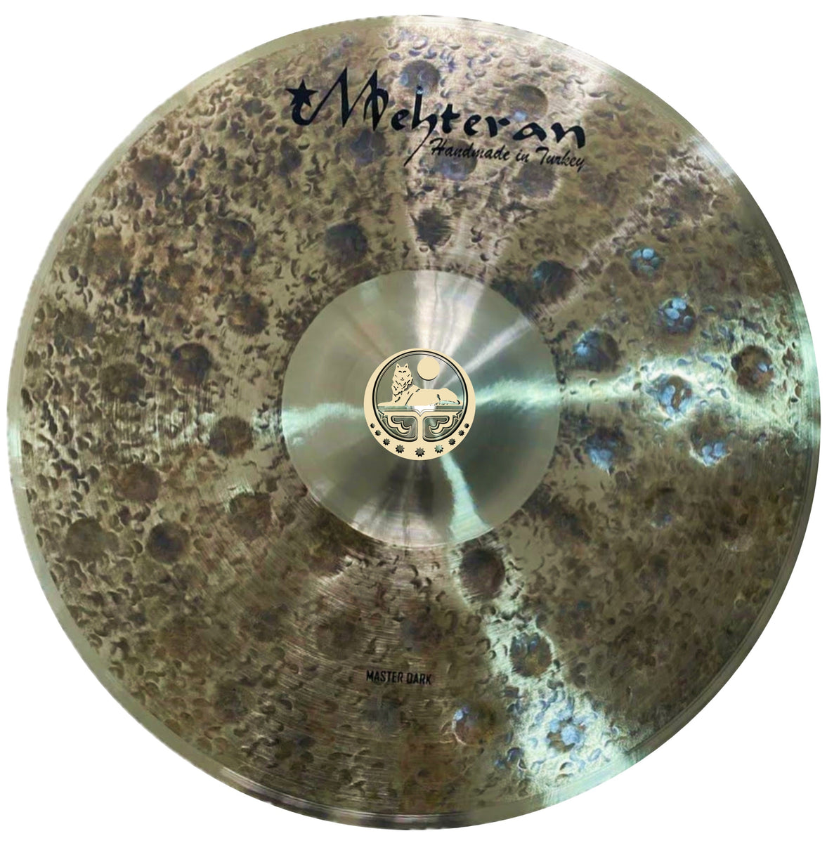 Mehteran Cymbals 24" Master Dark Ride Sizzle-Rivets – Sounds Anatolian